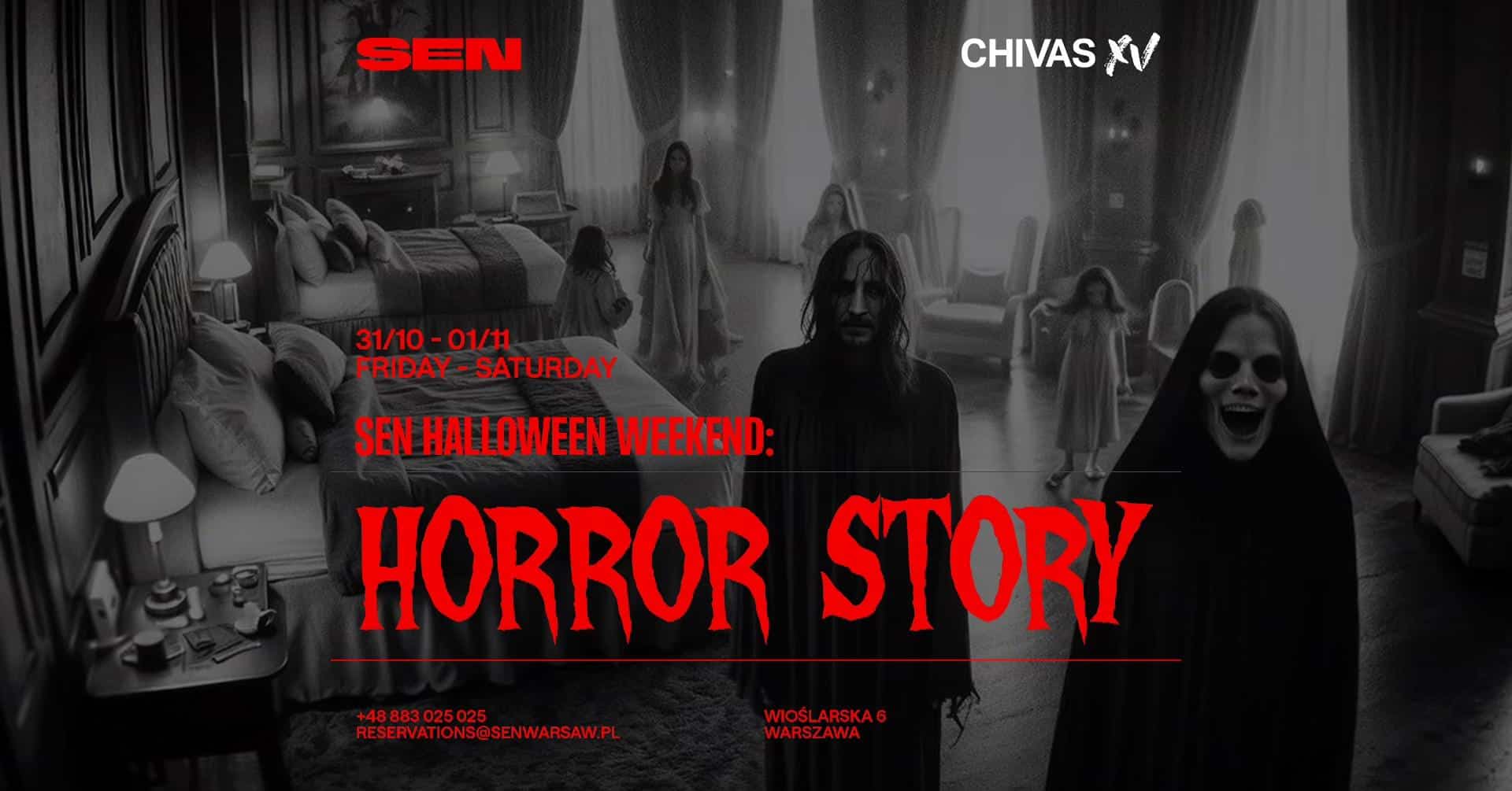 SEN Halloween Horror Story Weekend - BestOfWarsaw | Przewodnik po Warszawie
